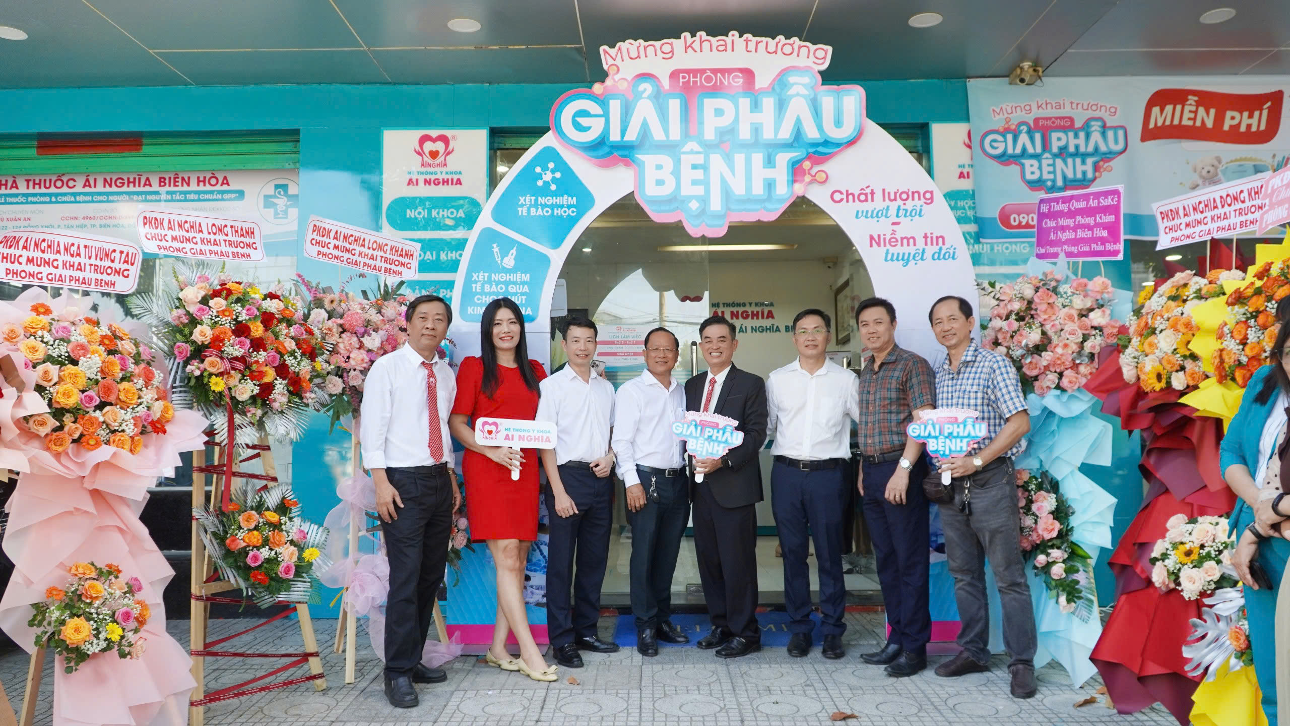 Chúc Mừng Khai Trương Phòng Giải Phẫu Bệnh Hệ Thống Y Khoa Ái Nghĩa Tại